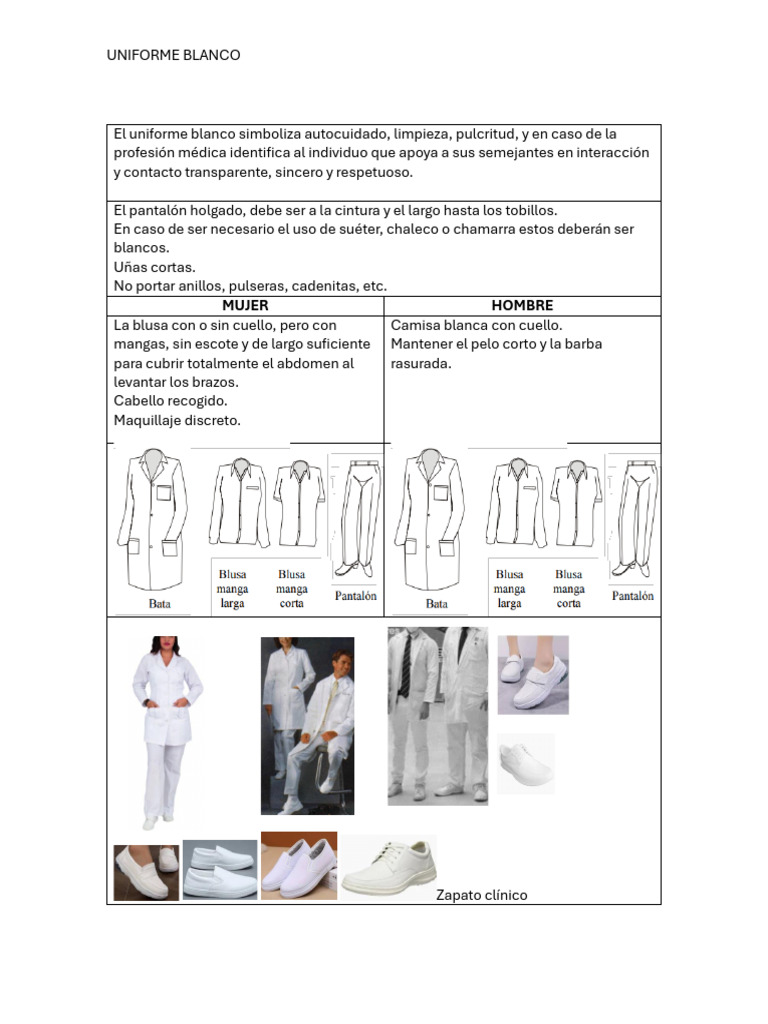 25-1 El Uniforme Blanco | PDF