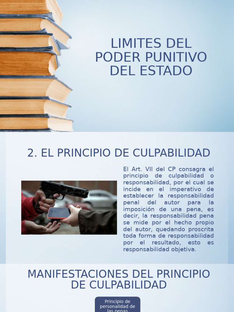 Límites del Poder Punitivo del Estado | PDF | Castigos | Derecho penal