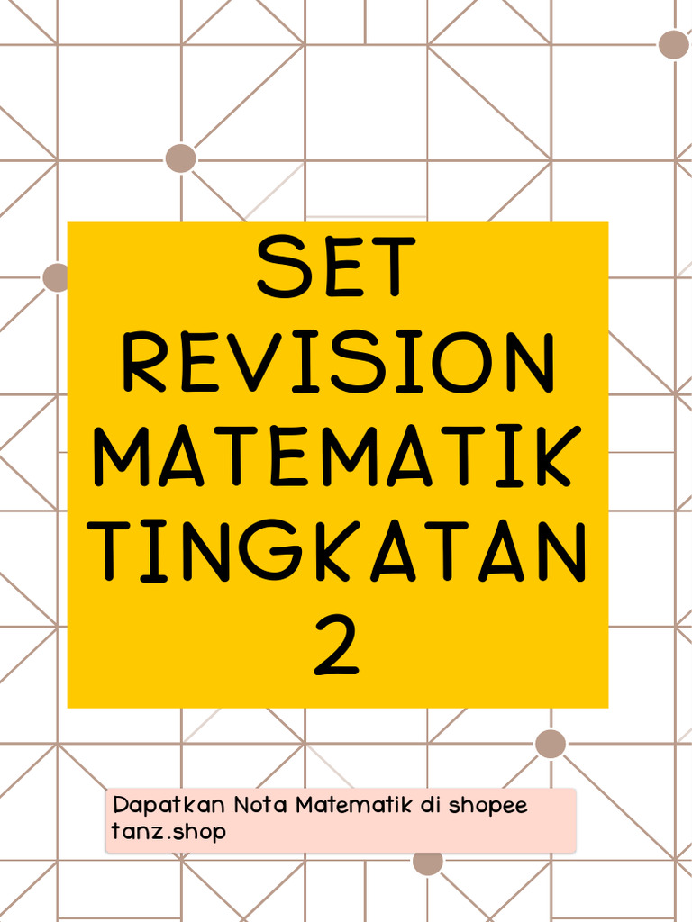 Extra Revision Form 2 | PDF