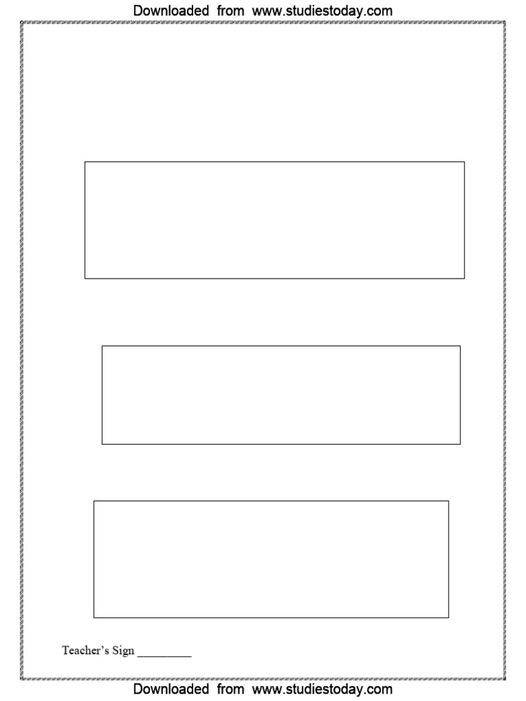 CBSE Class 5 Maths Worksheet-Area and Its Boundary (4) | PDF