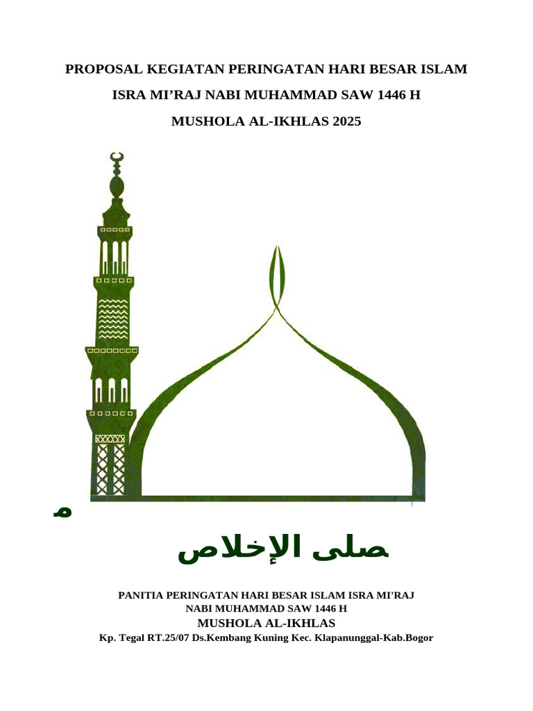 cover phbi Mi'raj 1446 H | PDF
