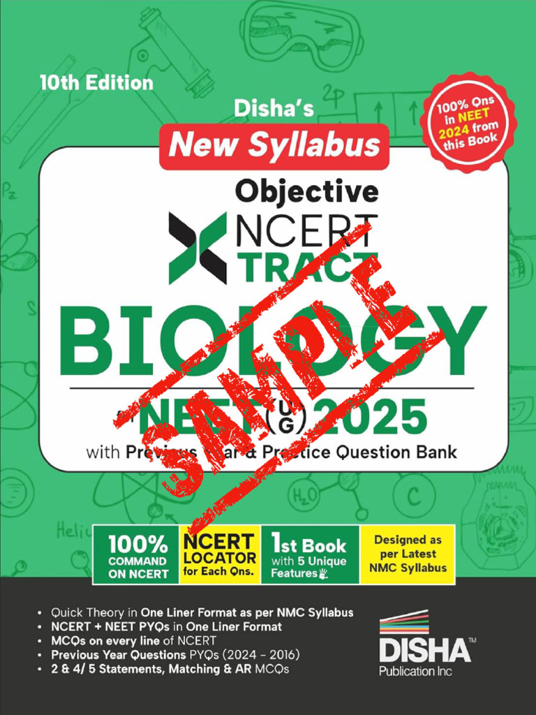 Dishas New Syllabus Objective NCERT Xtract Biology | PDF | Moss | Fern