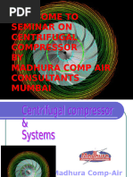 Centrifugal Compressor Notes | PDF | Force | Acceleration