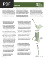 TB Room Cleaning and Disinfection Guide | PDF | Hospital Acquired ...