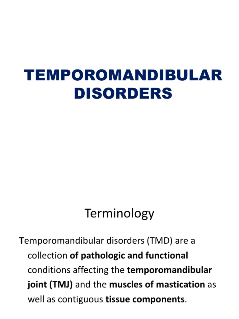 TMD | PDF | Ct Scan | Tomography