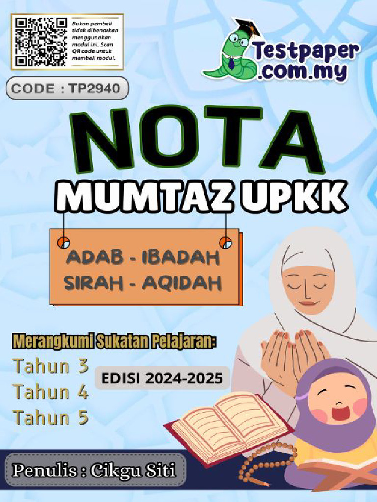 TP2940 - Kombo Nota Mumtaz Upkk Edisi 2024-20254 | PDF