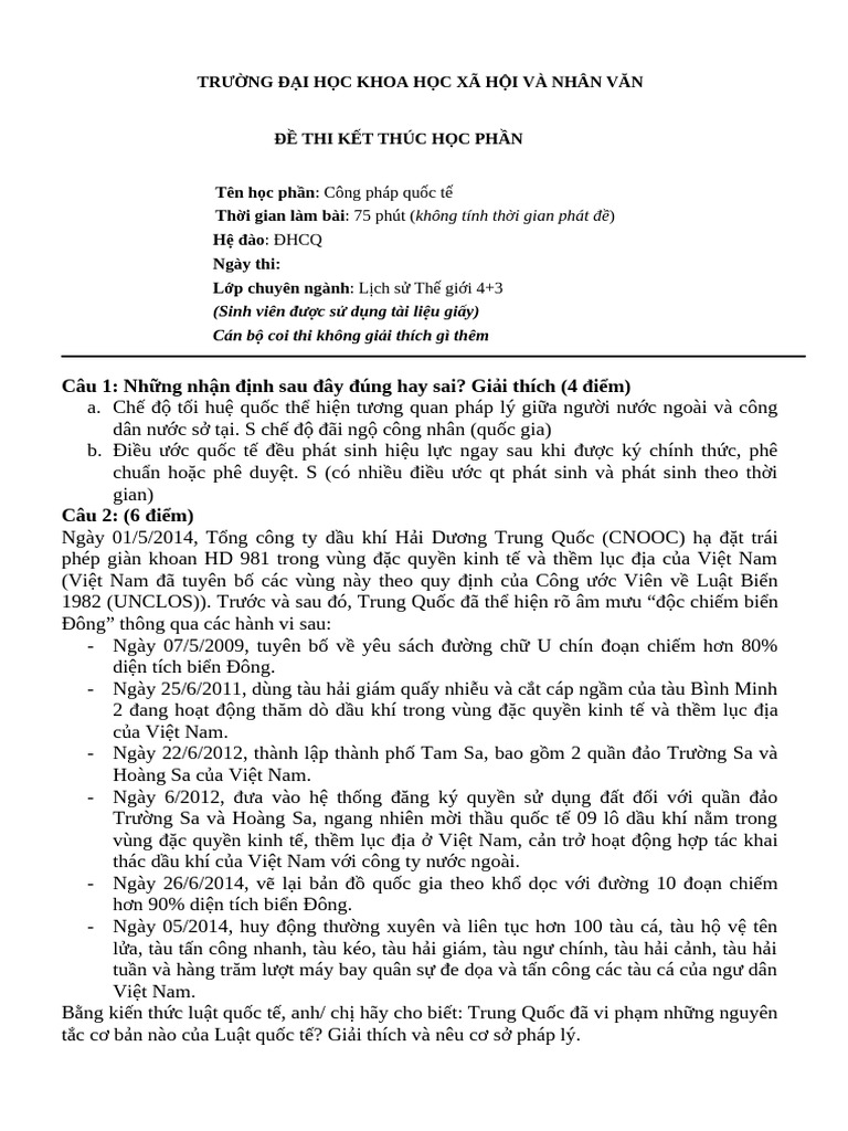 CPQT. de Thi 2 | PDF