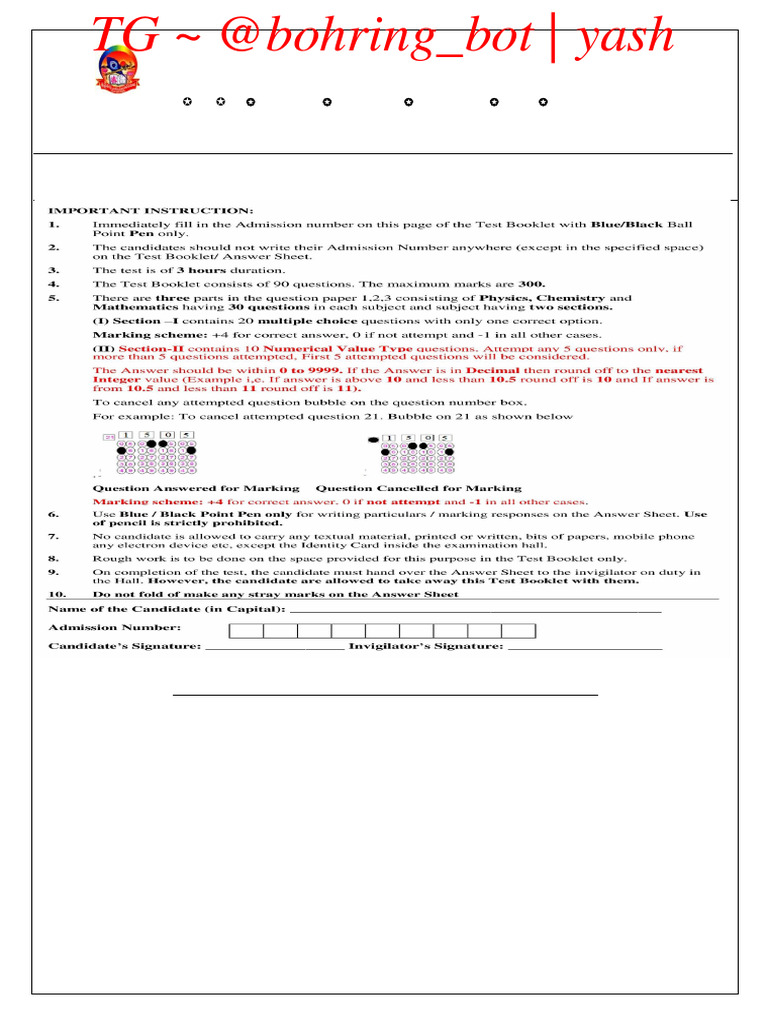 29-07-2023 Sr. C-Ipl Jee-Mains Wtm-12 Q Paper | PDF | Inductor | Inductance