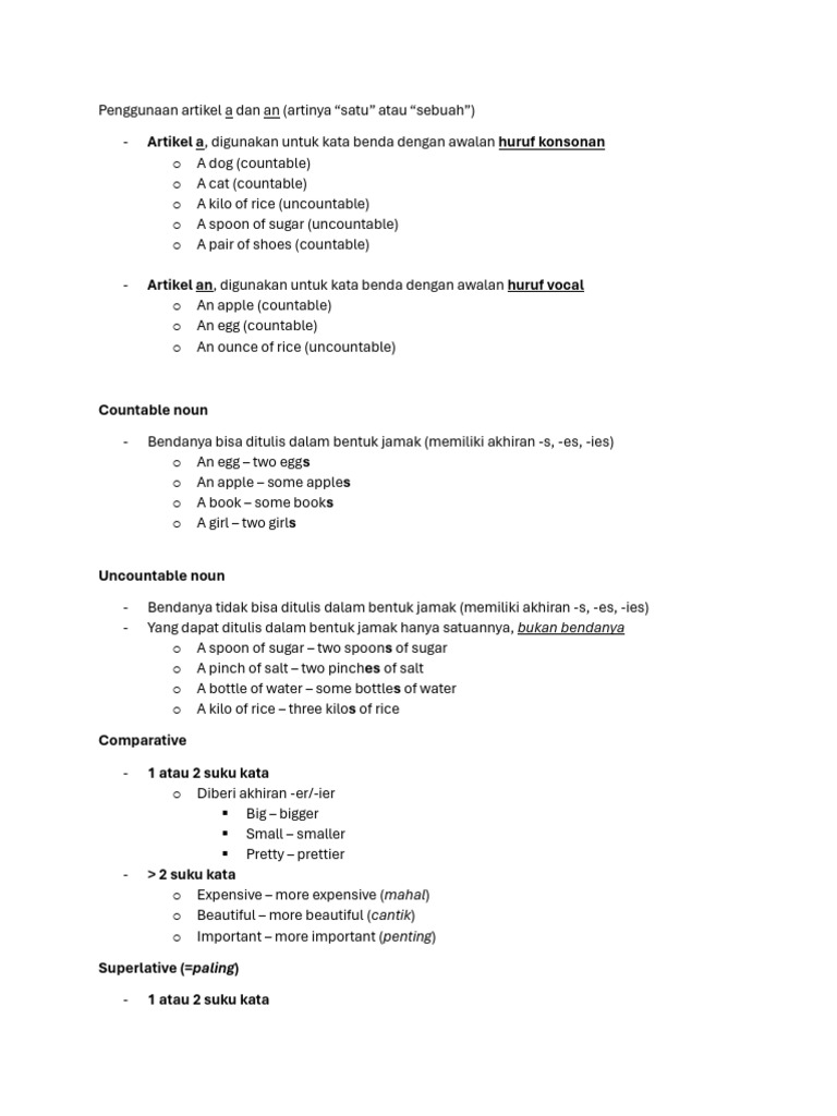 Catatan Tutorial 3 | PDF | Linguistic Morphology | Language Mechanics