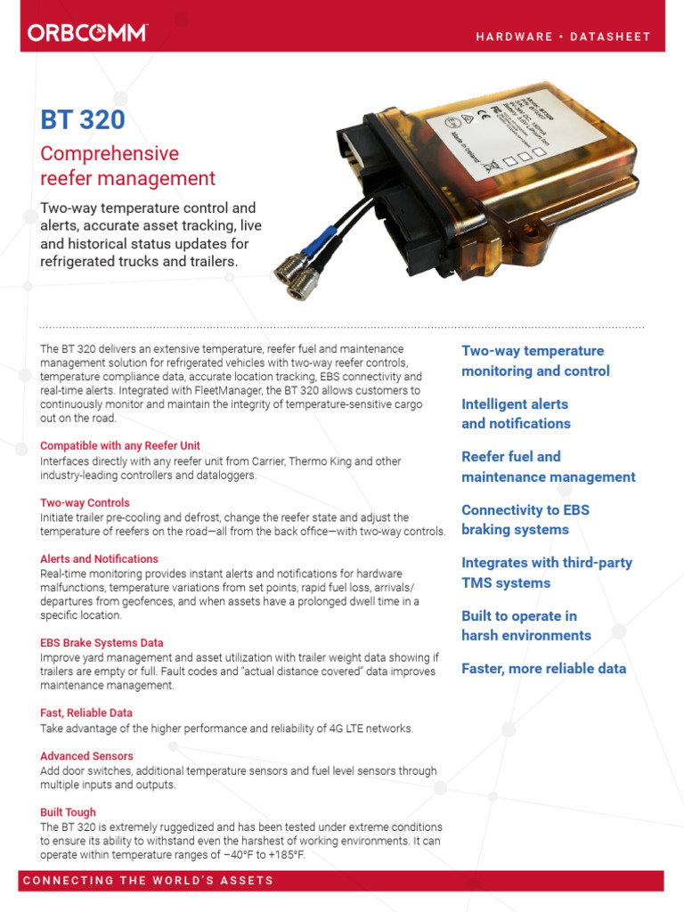 bt-320 | PDF | Manufactured Goods