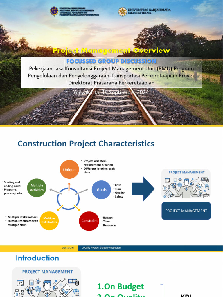 Manajemen Proyek - Ir. Angga Trisna Yudhistira, S.T., .M.Eng., IPM. | PDF
