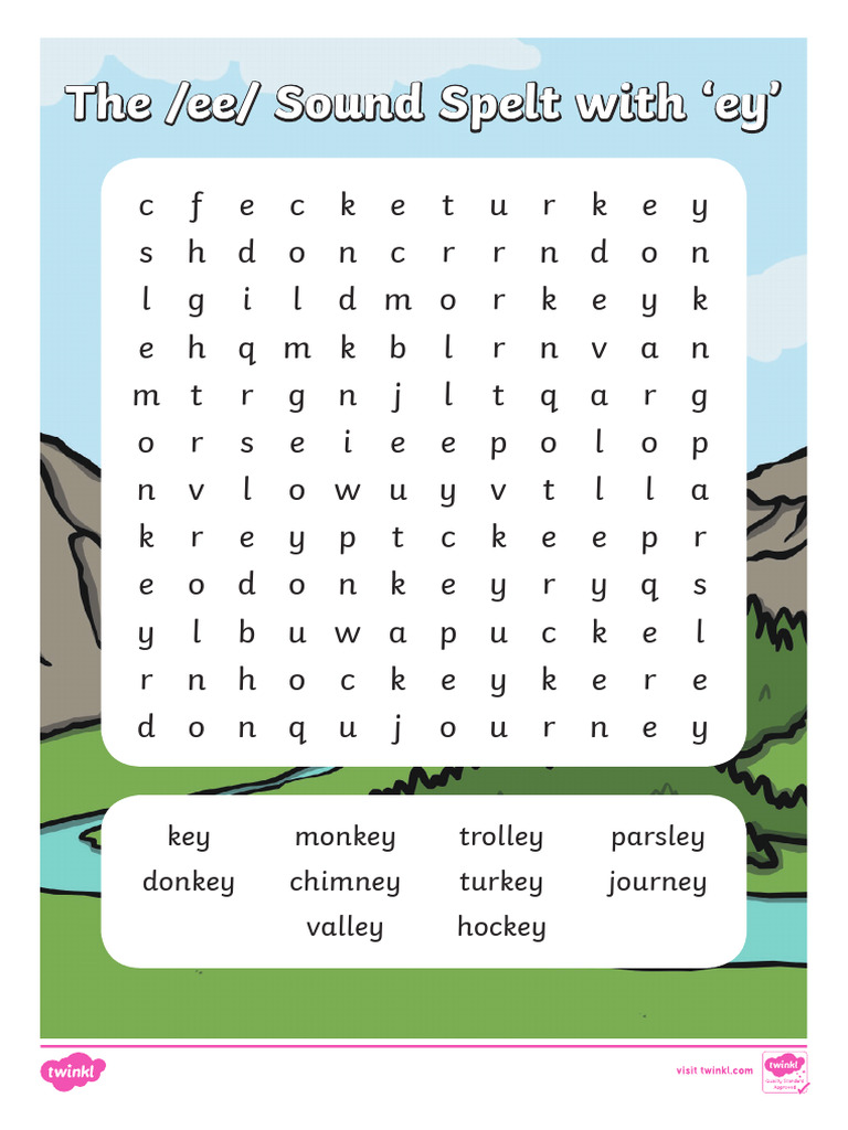 Word Search Ey | PDF