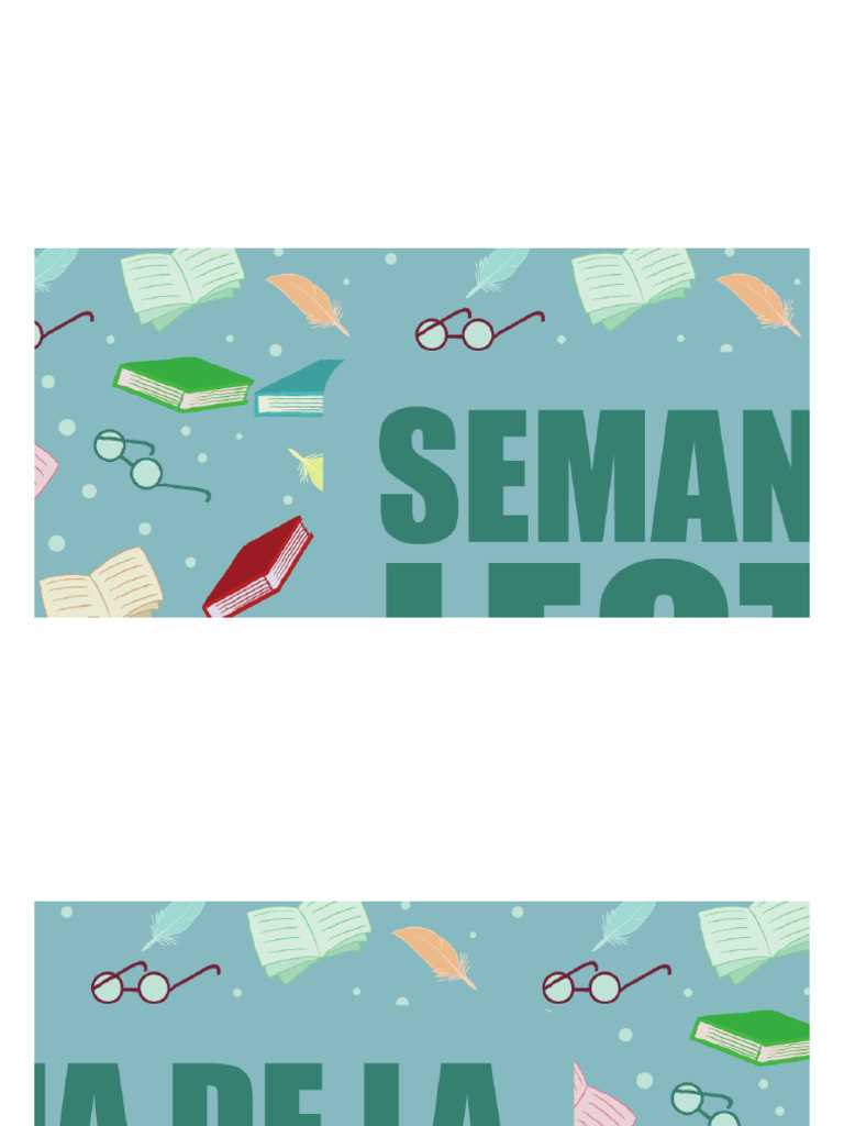 Semana de La Lectura | PDF