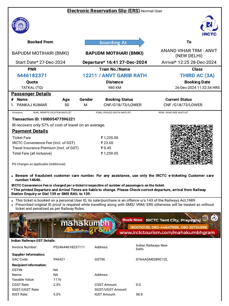 pankaj uncle (3) | PDF | Identity Document | Payments
