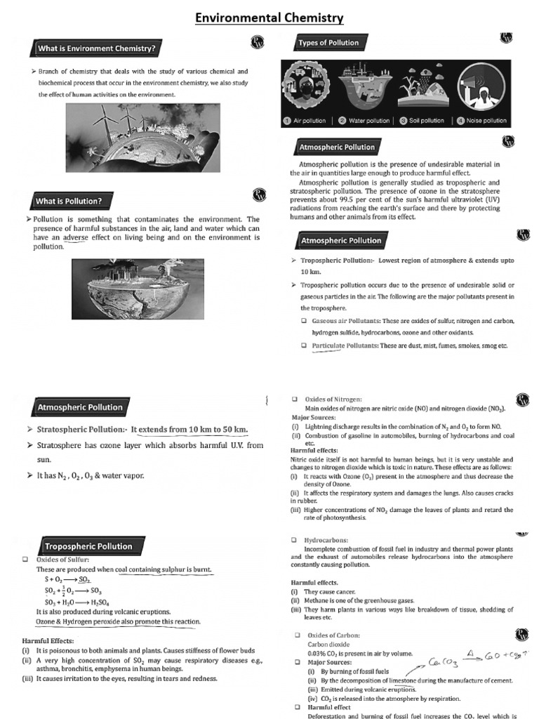 Environmental Chemistry (4) - Invert | PDF