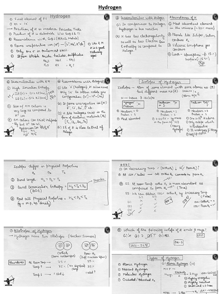 Hydrogen (3) Invert | PDF