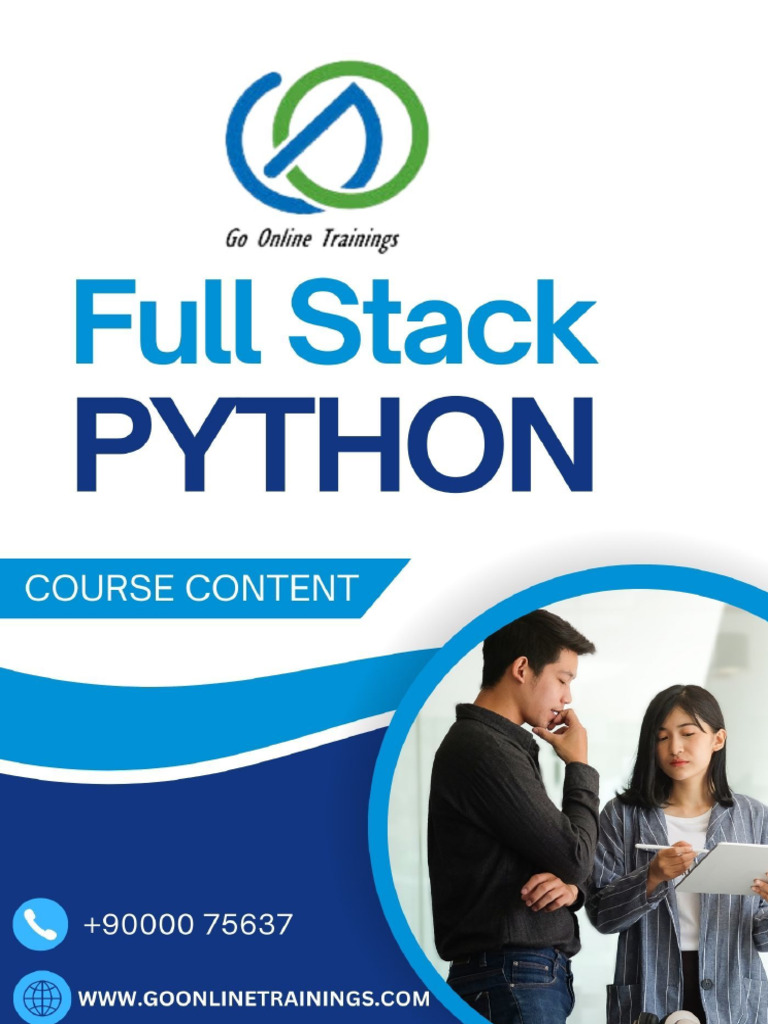 FULL STACK PYTHON COURSE CONTENT (1) | PDF