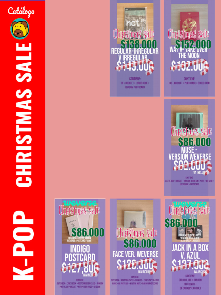 Catálogo K Pop | PDF