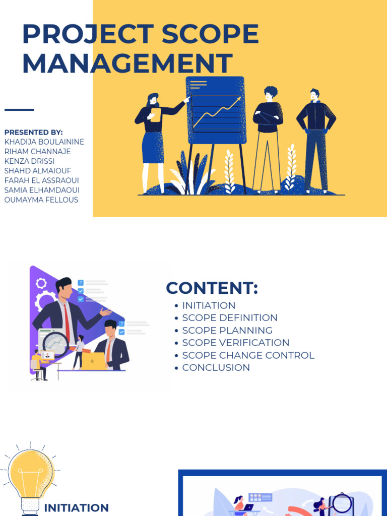 Project Scope Management Overview | PDF | Business