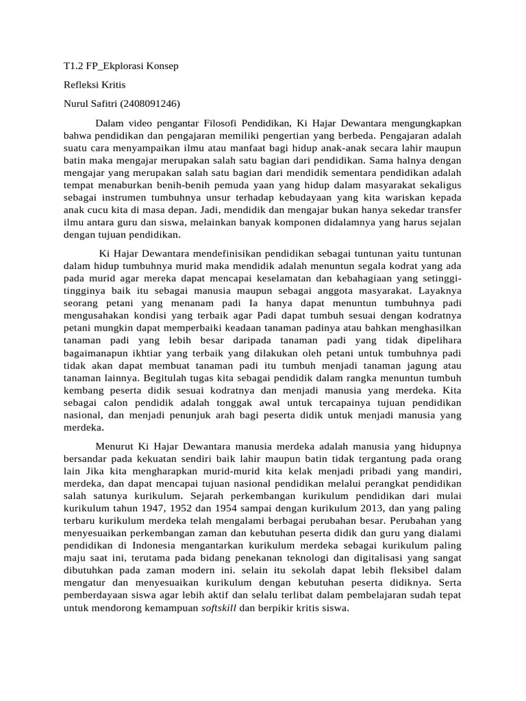 T1.2 Eksplorasi Konsep | PDF