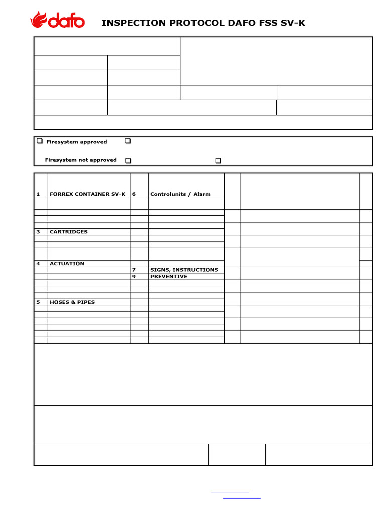 1.2 Inspection Protocol FSS SV-K | PDF | Mechanical Engineering ...