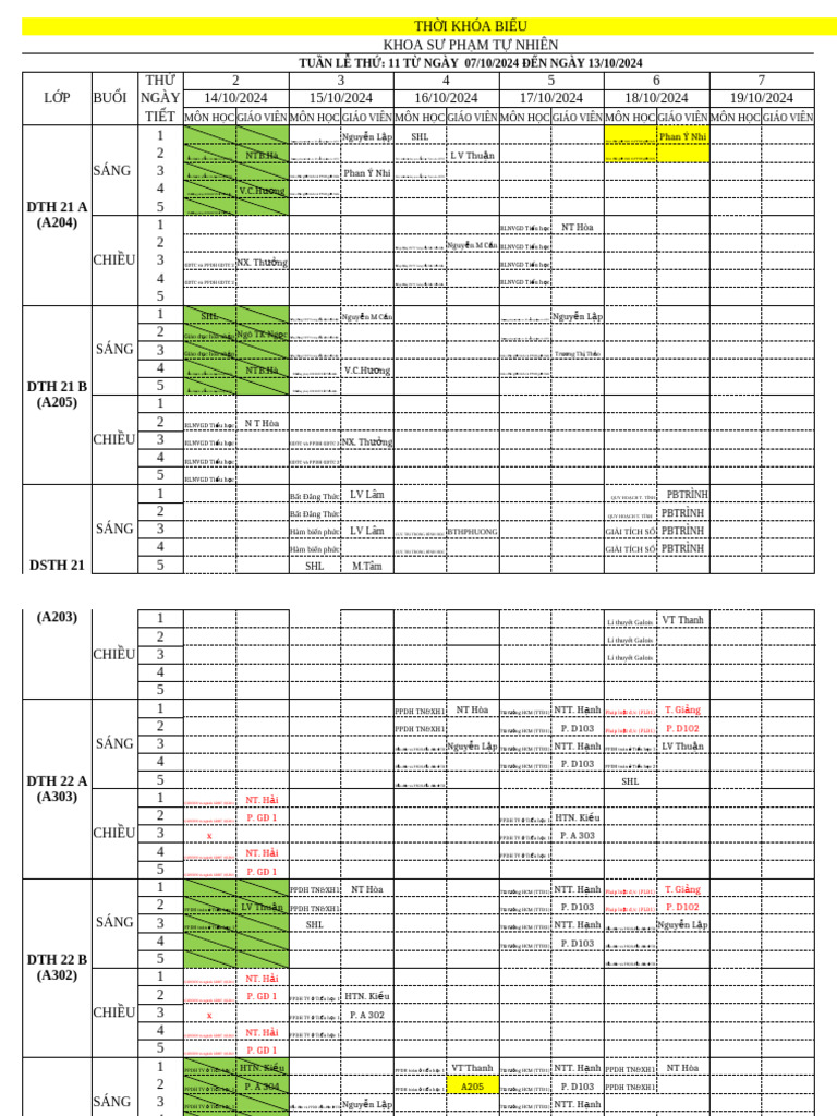 TKB Tuan 12 (14-10-2024) SPTN | PDF