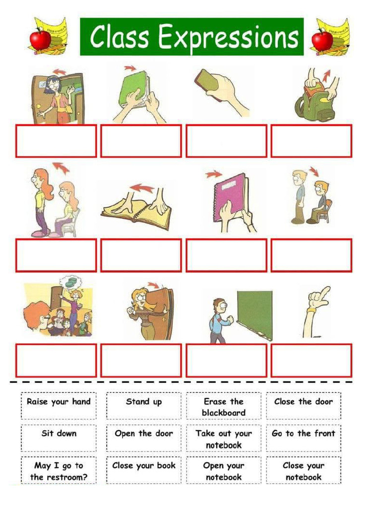 Classroom Languages 5to | PDF