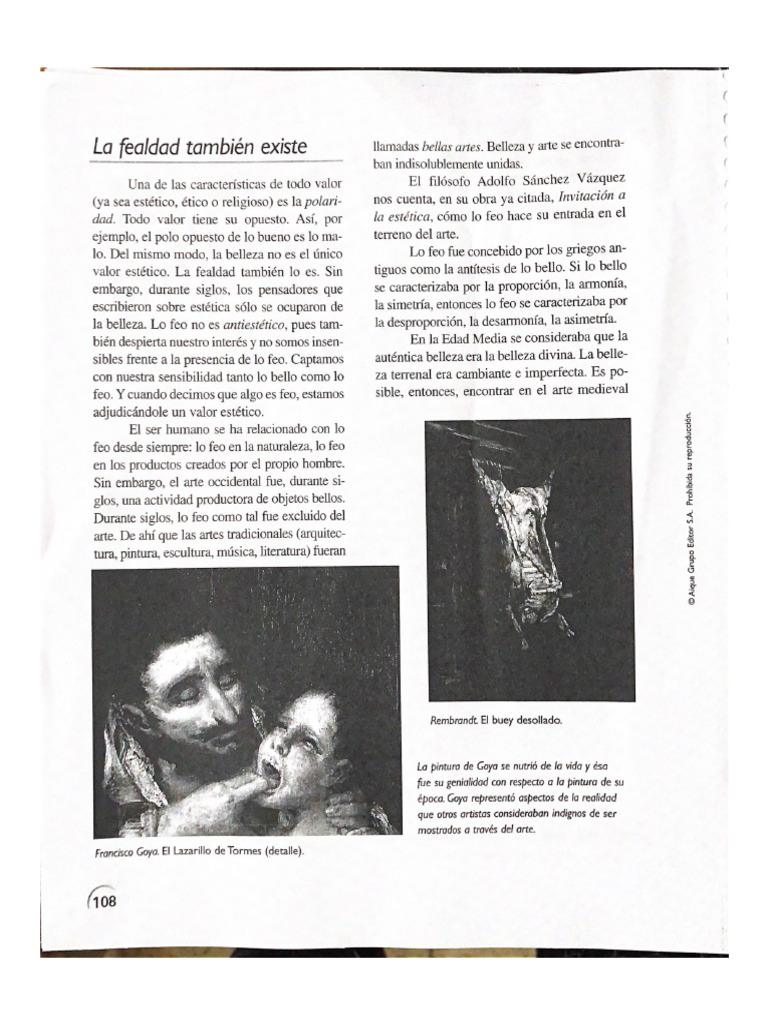 La Fealdad También Existe | PDF