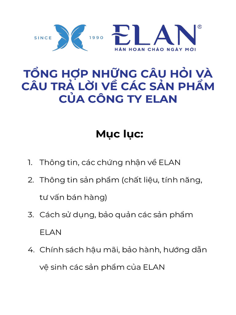 FAQS ELAN Final | PDF