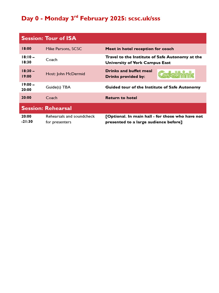 SSS 2025 Brochure Word Content v19 | PDF | Engineering