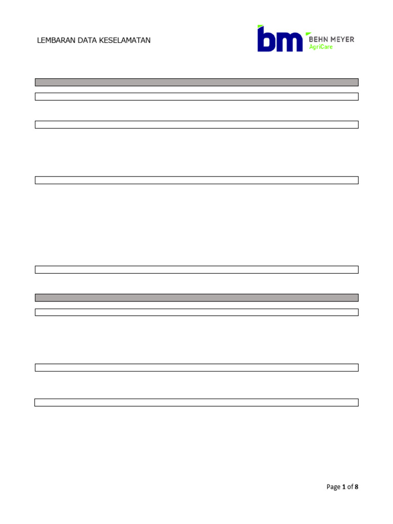 PMG MIX (BM) - MALAY (2020) SDS | PDF