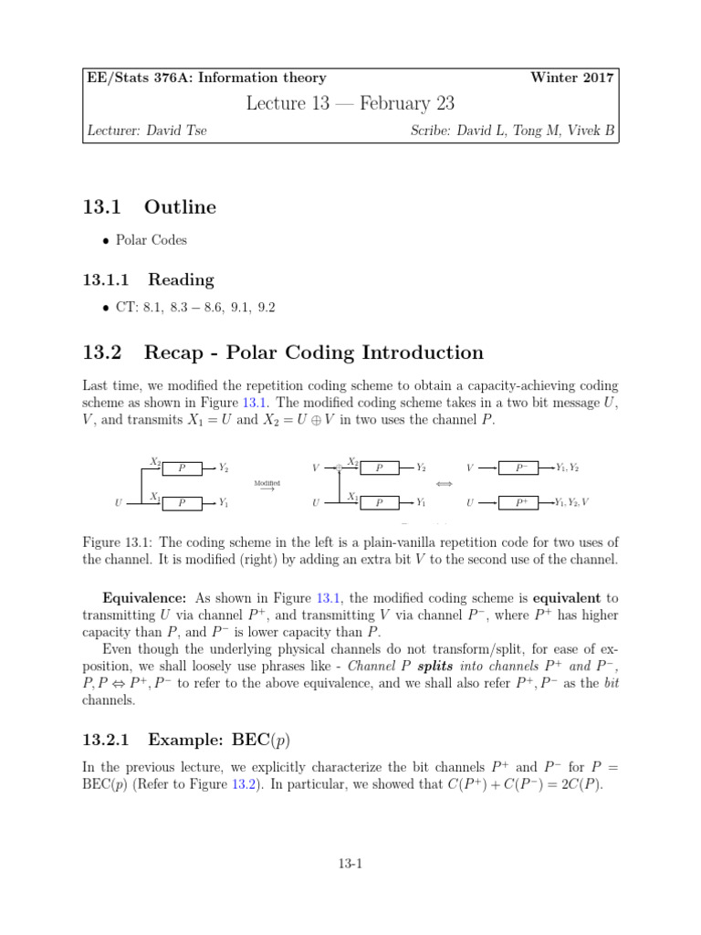 Lecture_13 | PDF | Information | Mathematics