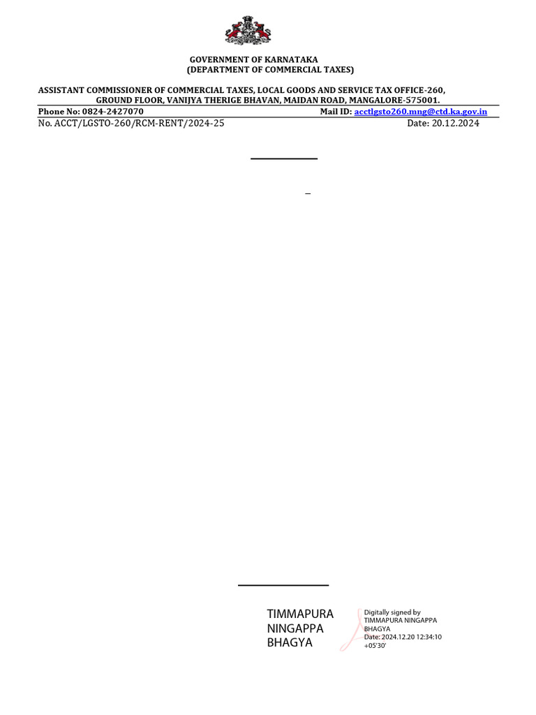 RCM Rent | PDF | Taxes | Government