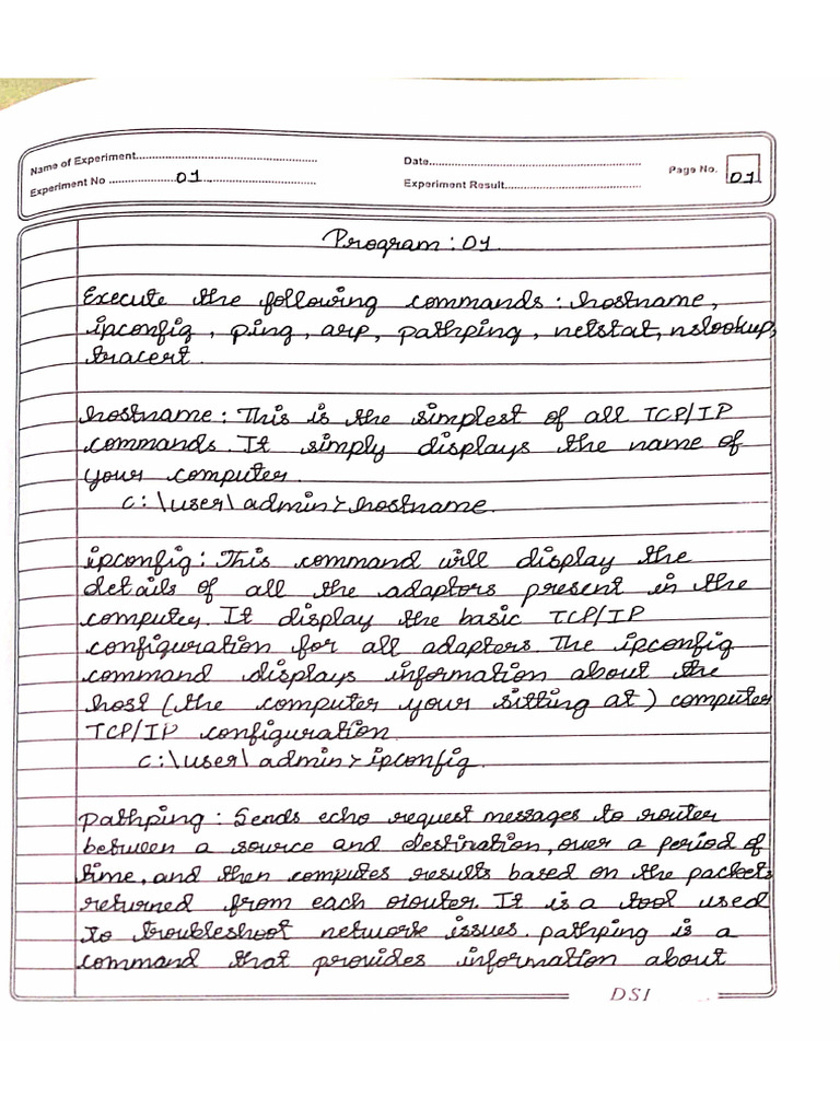 Computer Networking Record | PDF