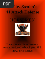 Attacking The 3-3 Stack Defense | PDF | Quarterback | Gridiron Football