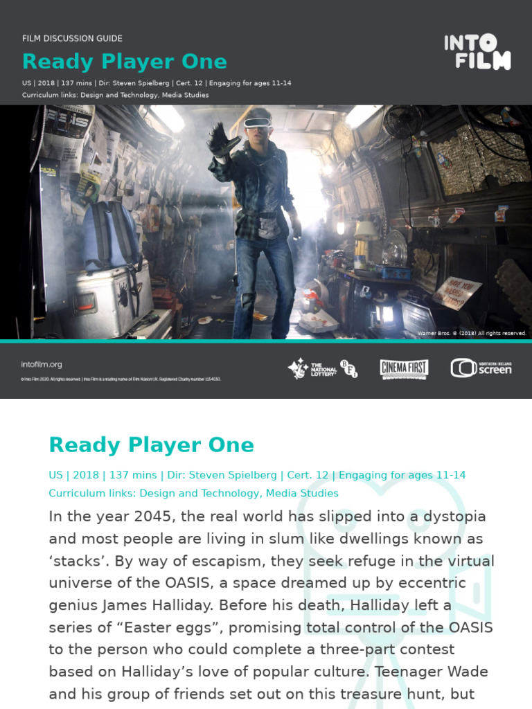 Exploring the OASIS in Ready Player One | PDF