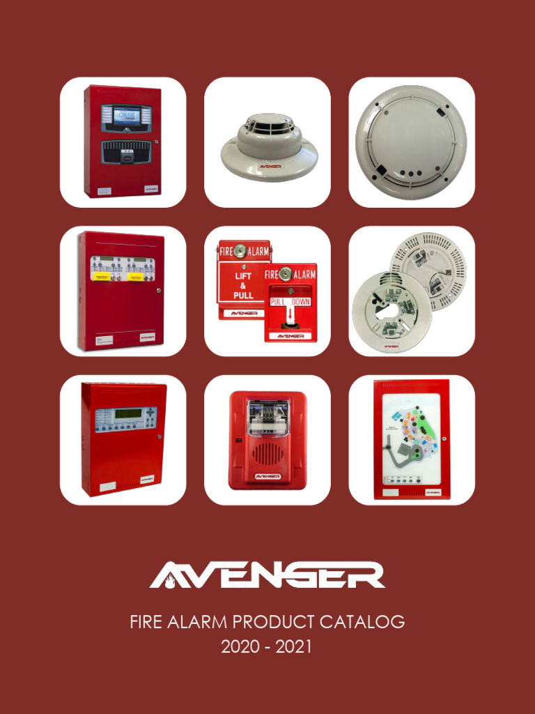 Avenger Fire Alarm Catalog 2020 2021 R02 | PDF | Computer Engineering ...