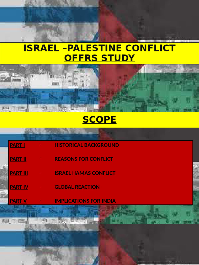 Israel Palestine Conflict Maj DA | PDF | Hamas | Israel