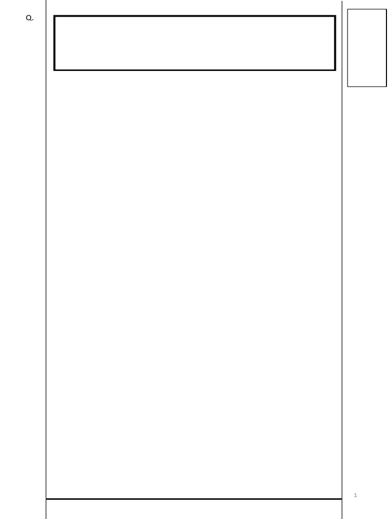 Upsc Model Answer Sheet | PDF