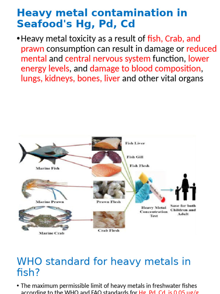 Heavy Metal Contamination in Seafood's | PDF