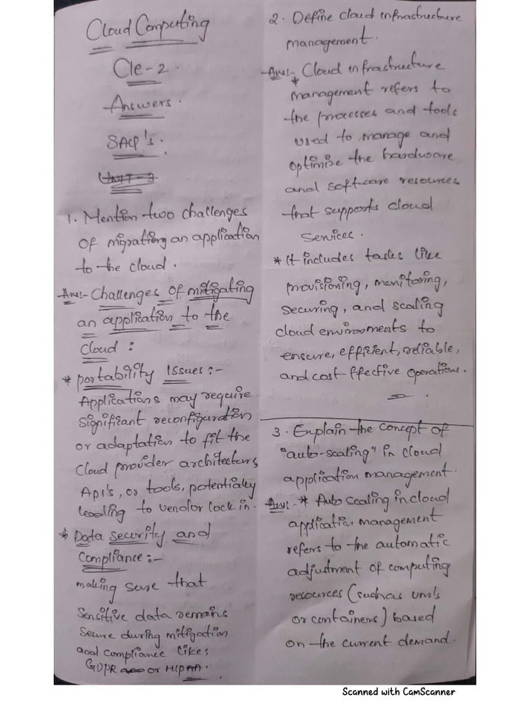 CC Cie 2 Answers 3 and 4 Units | PDF