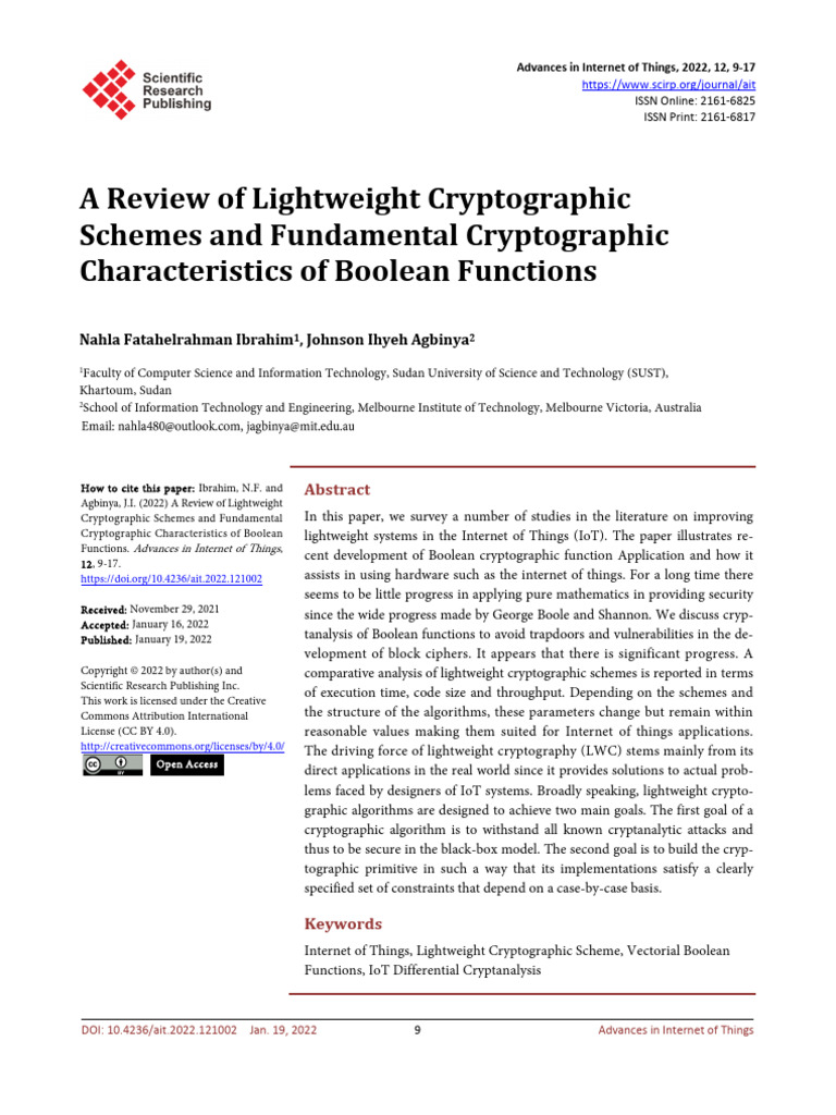 2 | PDF | Cryptography | Cryptanalysis