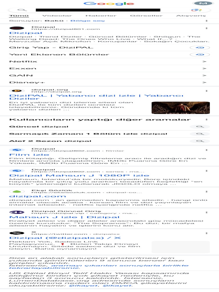 Dizipal - Google'Da Ara | PDF