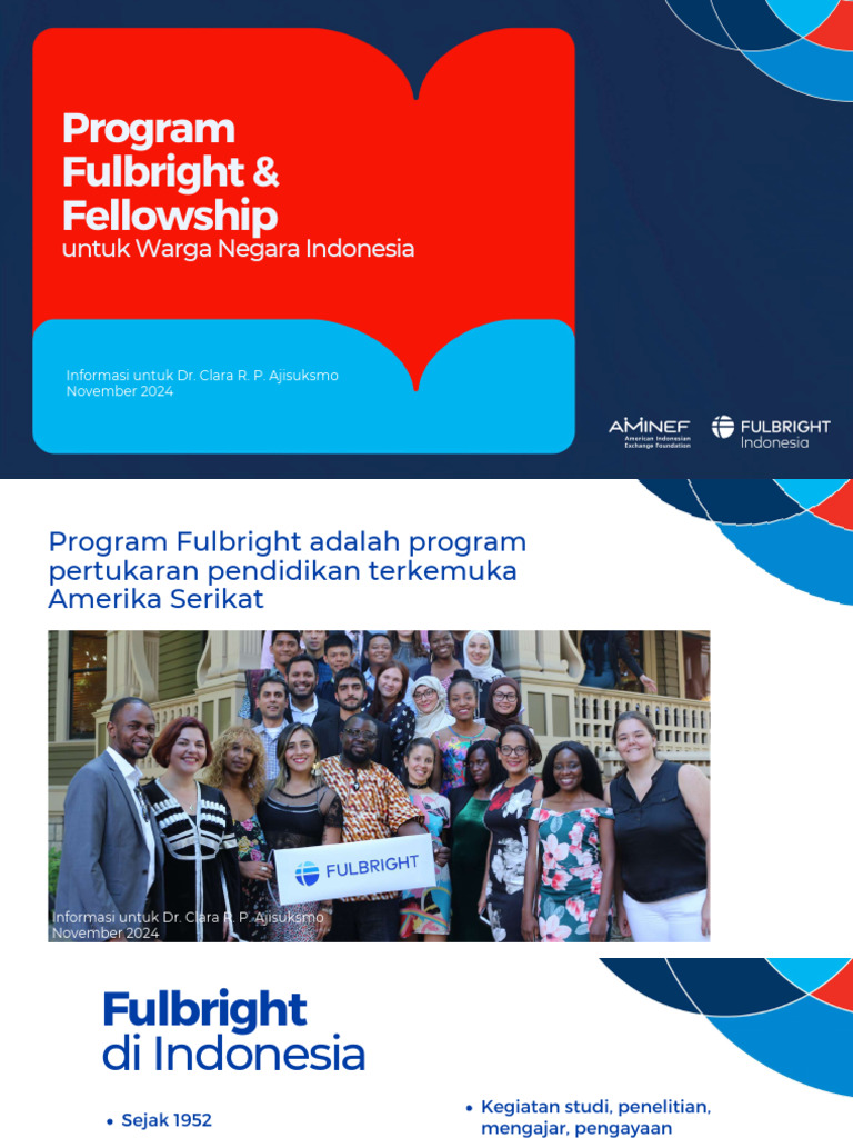 Slide - All Scholarships For IDN, Fulbright Specialist - Ver Nov 2024 - Compressed | PDF