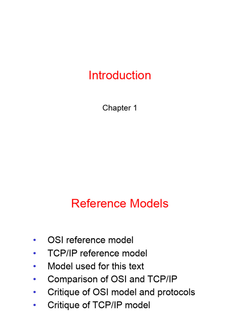 OSI vs TCP/IP Reference Models Explained | PDF