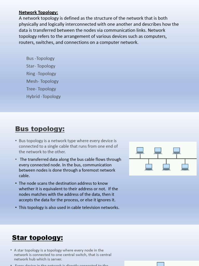 Network Topology | PDF | Network Topology | Computer Network
