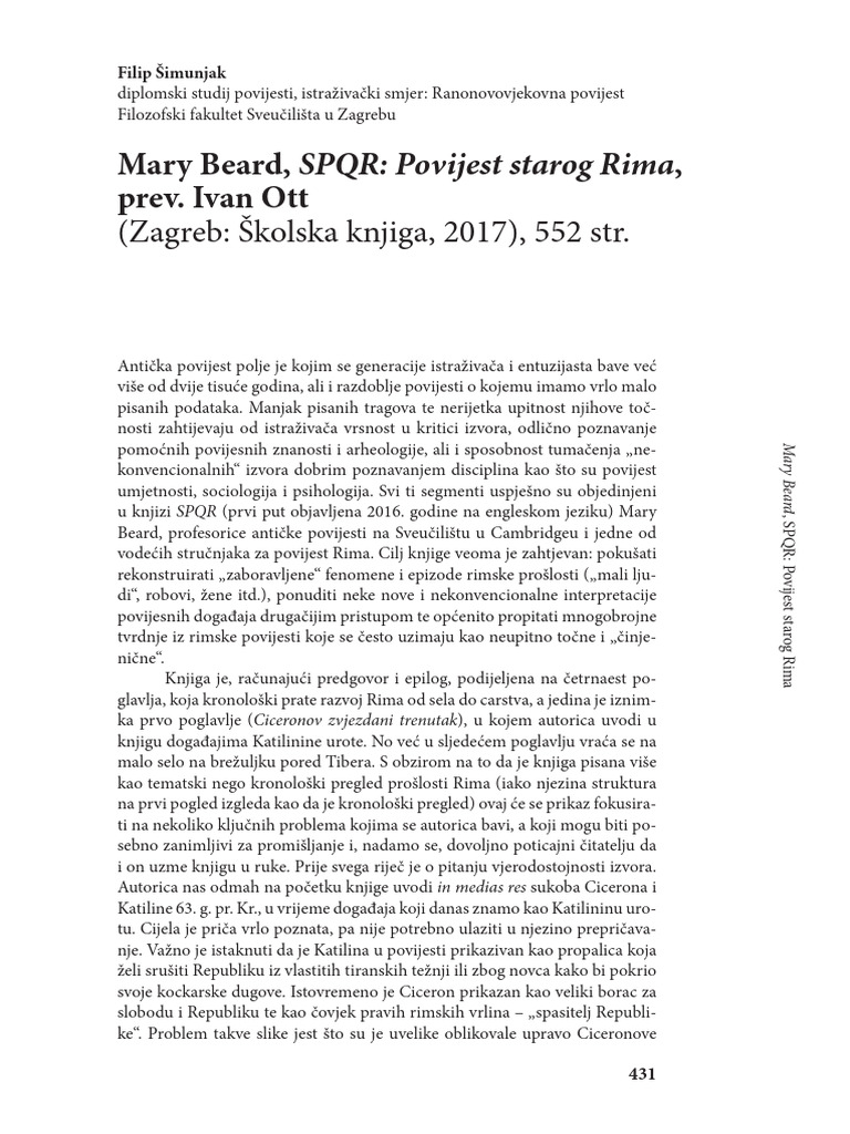 Mary_Beard_SPQR_Povijest_starog_Rima_pre | PDF