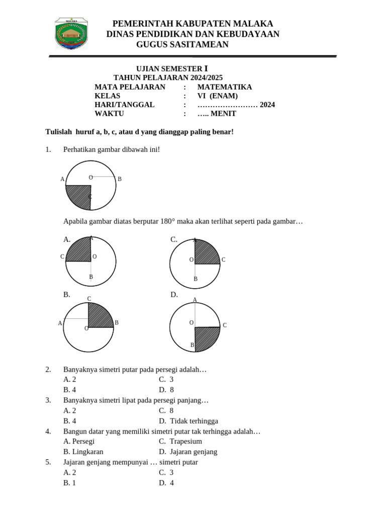 Soal Matematika Mama | PDF