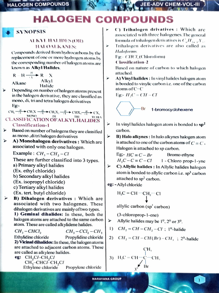 Halogen Compounds.nskb | PDF