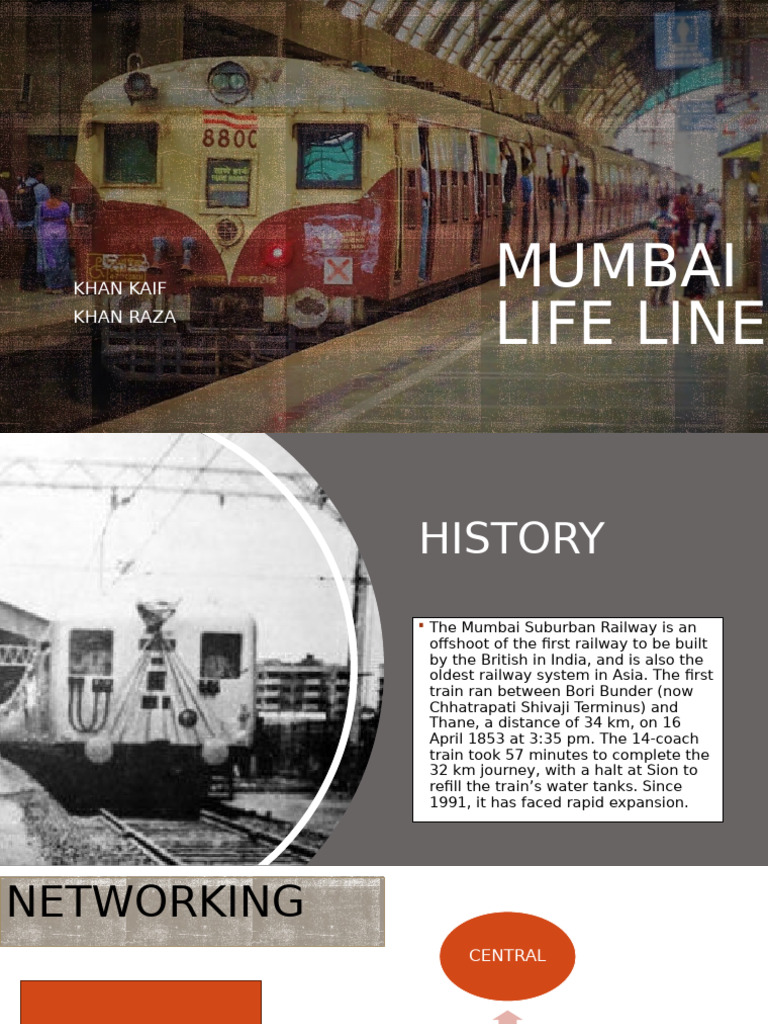 Kaif and Raza GR 1 L0 GR 2 Mumbai Life Line | PDF | Mumbai | Transport